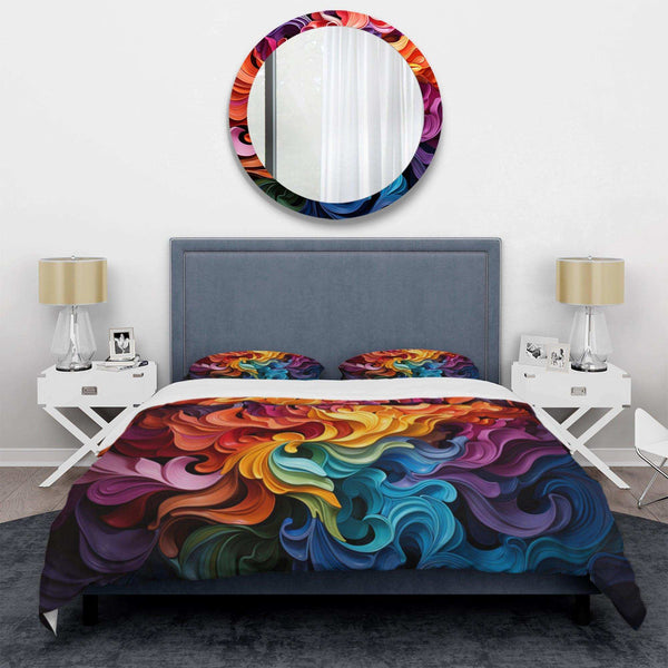 Opt Art Vibrant Illusions II - Duvet Cover Set – Designart | Wall Art ...