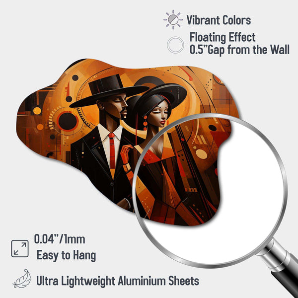 Regal Renaissance A II - Asymmetric Metal Wall Art – Designart | Wall ...