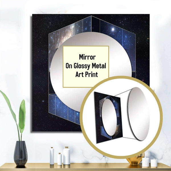 Block Universe Theory Space Galaxy - Astronomy & Space Wall Mirror ...