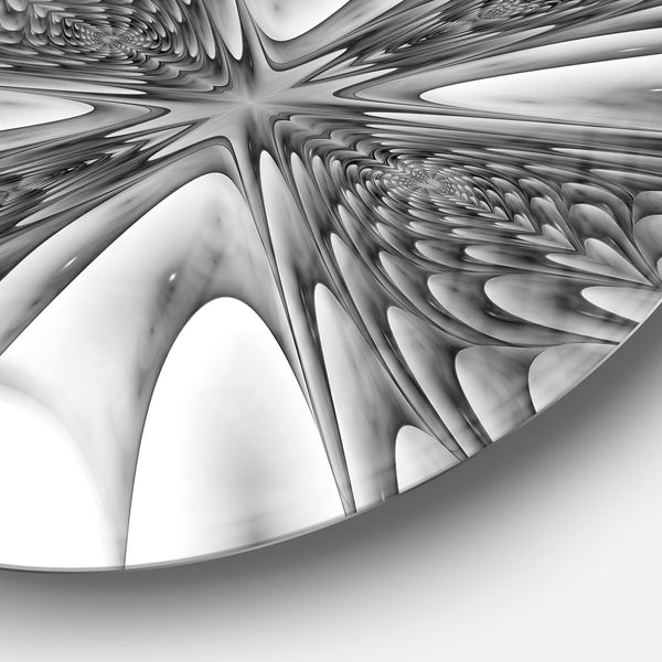 Fractal 3D Magical Depth' Abstract Circle Metal Wall Art - Disc of 23 ...